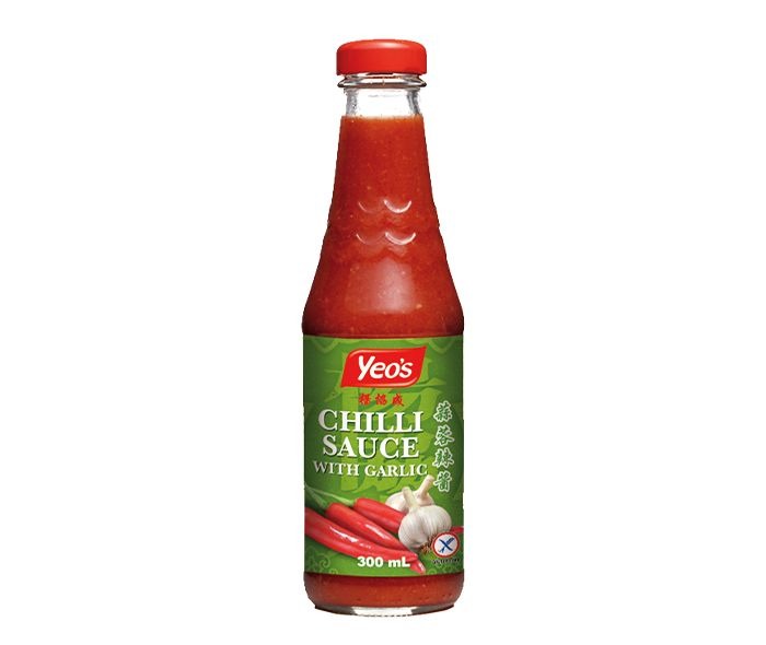 YEO'S GARLIC CHILLI SAUCE 300ML | Hello Oriental