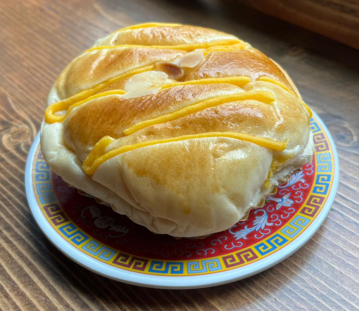 Almond and Custard Bun | Hello Oriental
