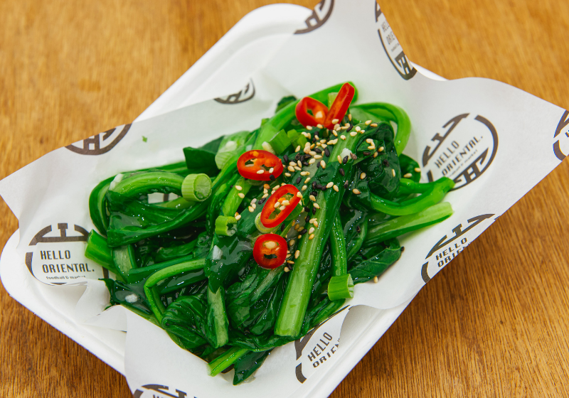 Stir Fried Choi Sum | Hello Oriental