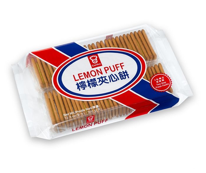 GARDEN LEMON PUFF SANDWICH 350G | Hello Oriental