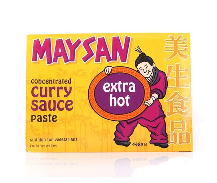MAYSAN EXTRA HOT CURRY PASTE SAUCE 448G | Hello Oriental