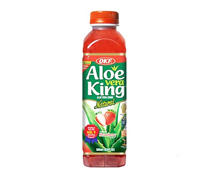 Okf Aloe Vera King Strawberry 500ml Hello Oriental