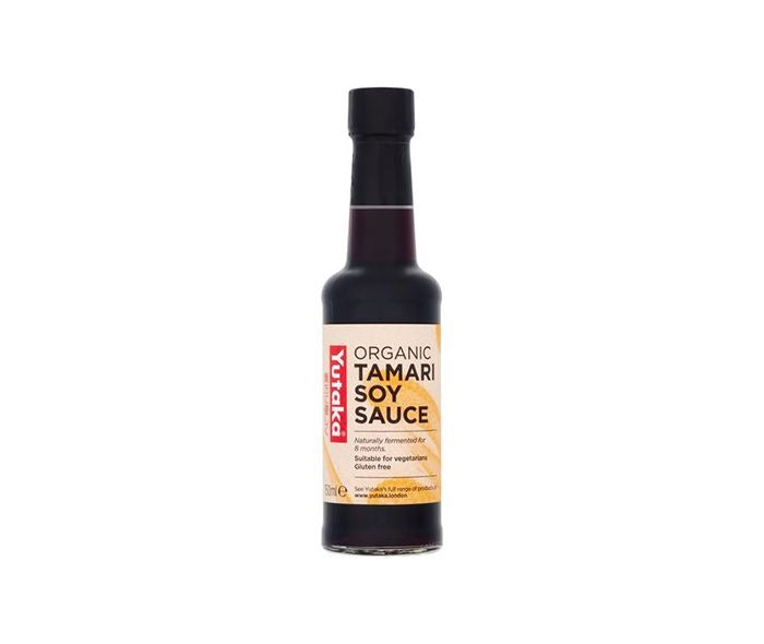 YUTAKA ORGANIC TAMARI SOY SAUCE GLUTEN FREE 150ML | Hello Oriental